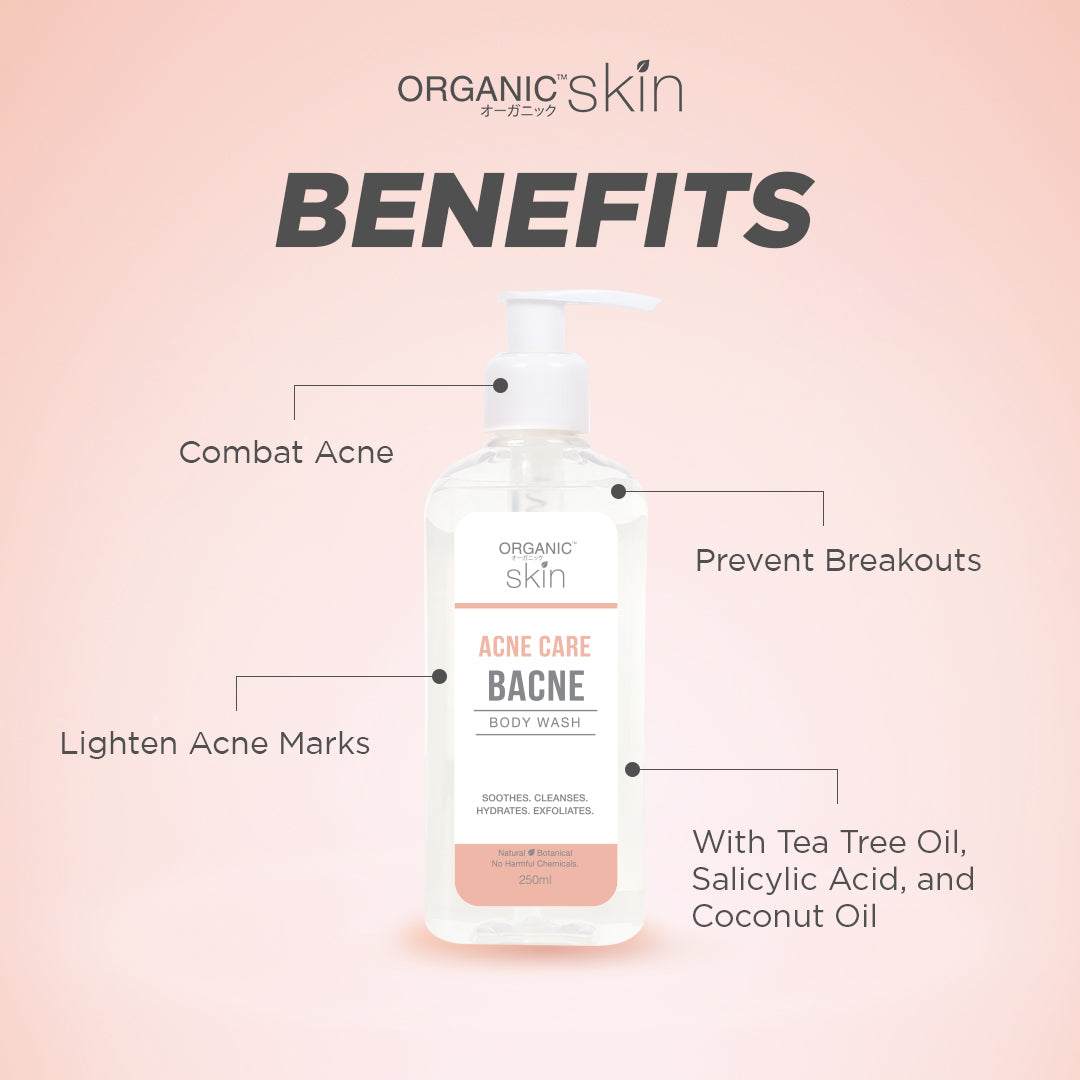Organic Skin Japan Acne Care Bacne Body Wash 250ml