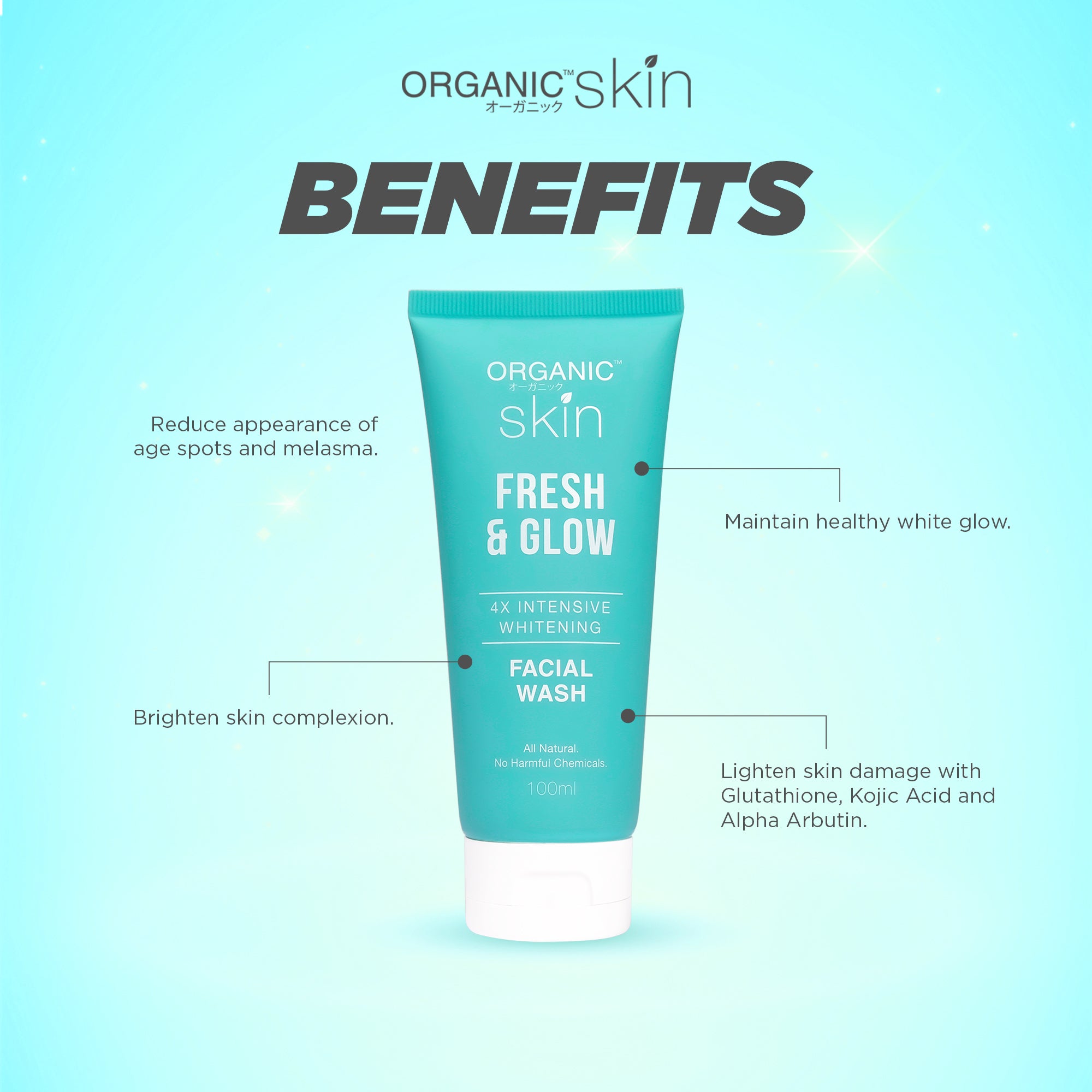 Organic Skin Japan Bikini Whitening Cream Inner Thigh