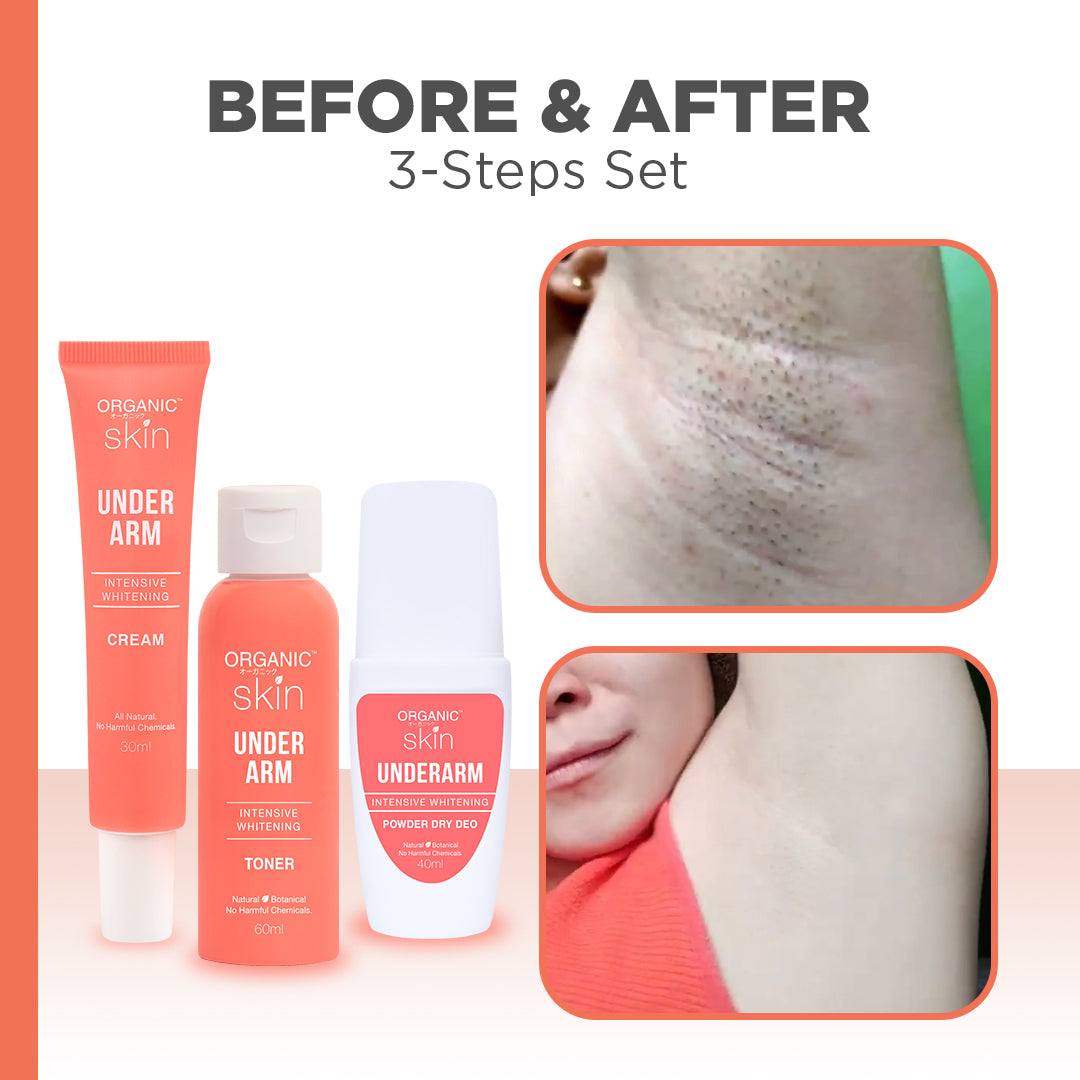 Organic Skin Japan Intensive Whitening Underarm 3-Steps